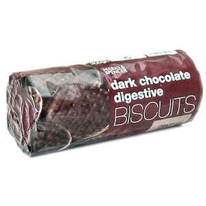 M&S Dark Chocolate Digestives | CHURCHILL'S British Imports Store